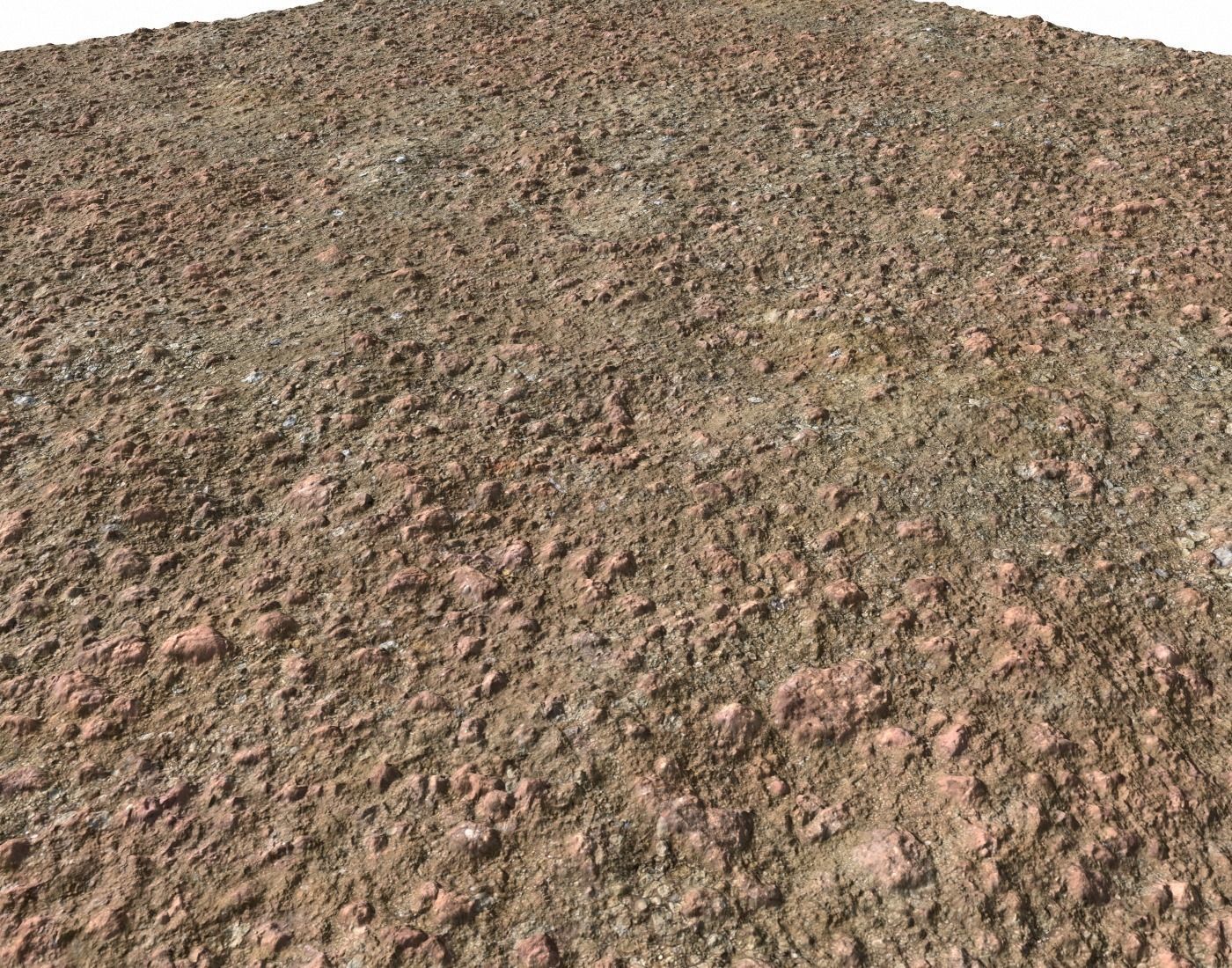 Rough Red Terrain Seamless PBR Texture | CGTrader