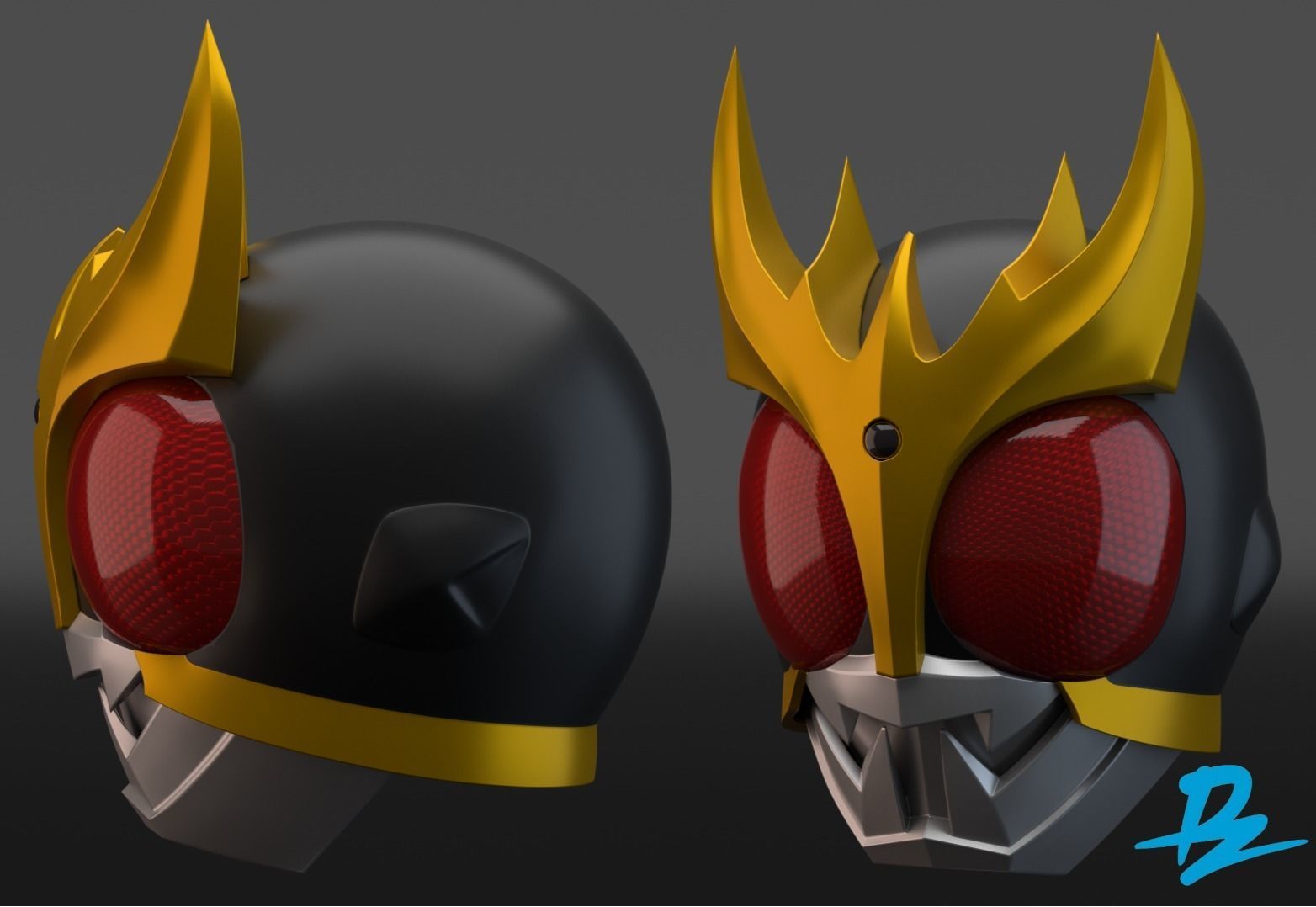 Kamen Rider Kuuga Ultimate 3D model 3D printable | CGTrader