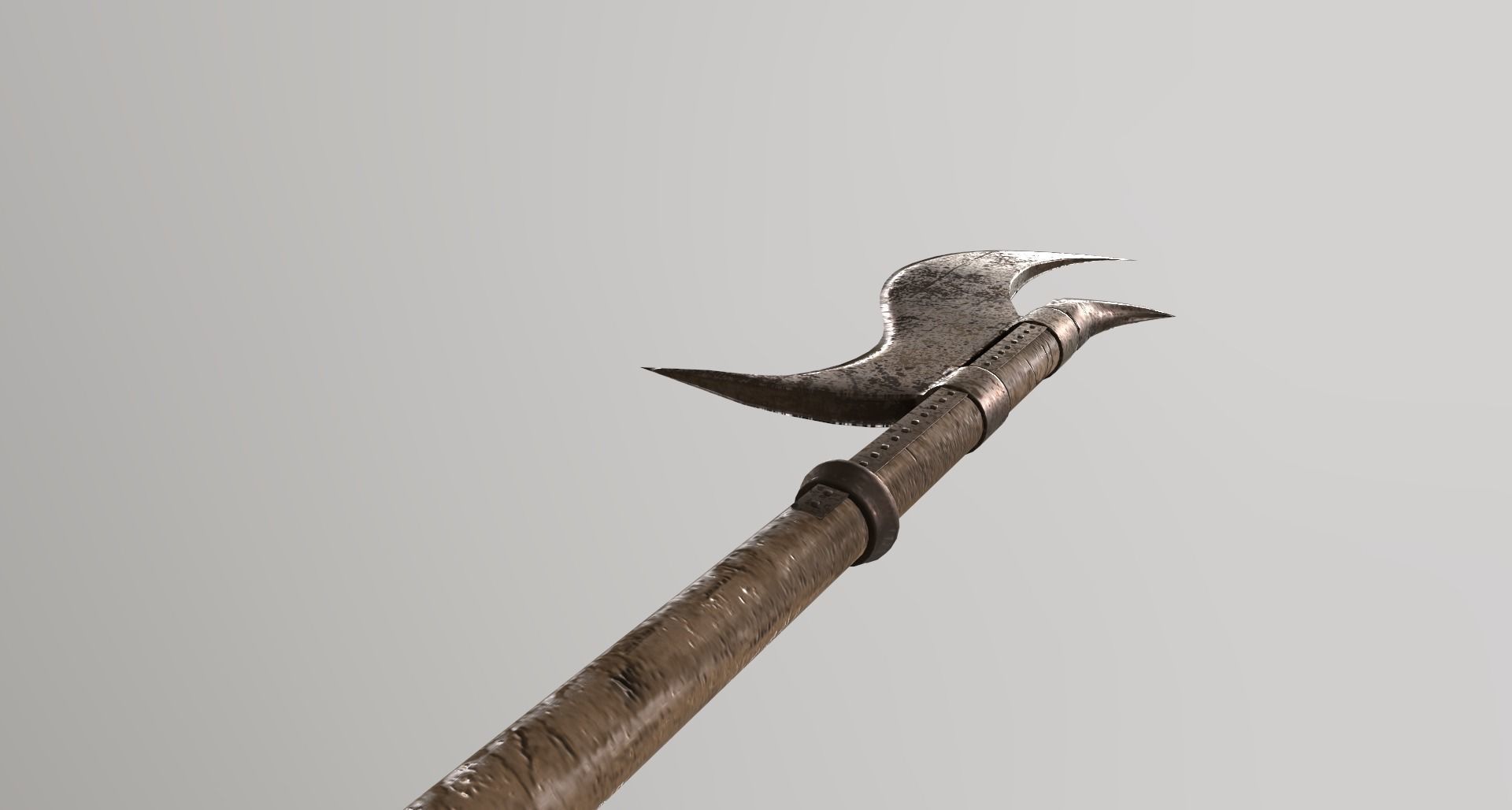 3D model Medieval Bardiche VR / AR / low-poly | CGTrader
