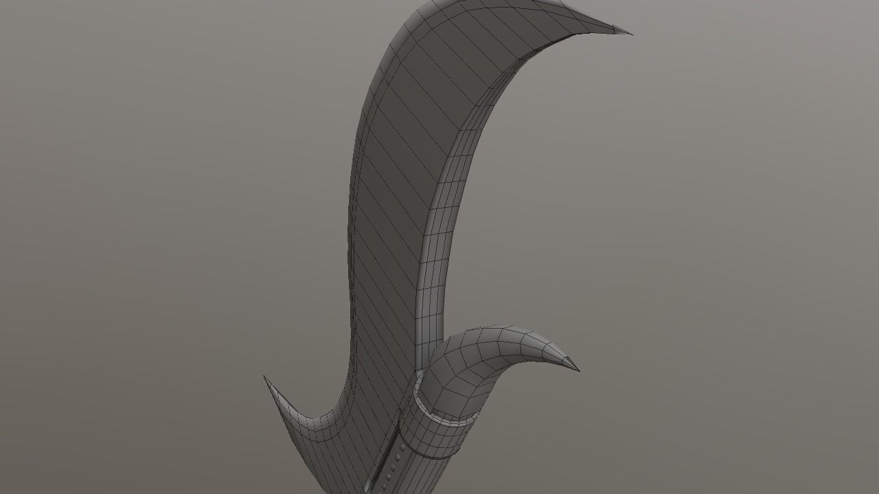 3D model Medieval Bardiche VR / AR / low-poly | CGTrader