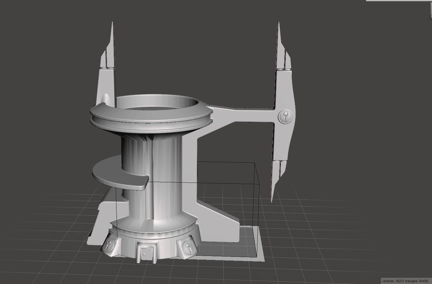 Tau Building Tower 3D model 3D printable | CGTrader
