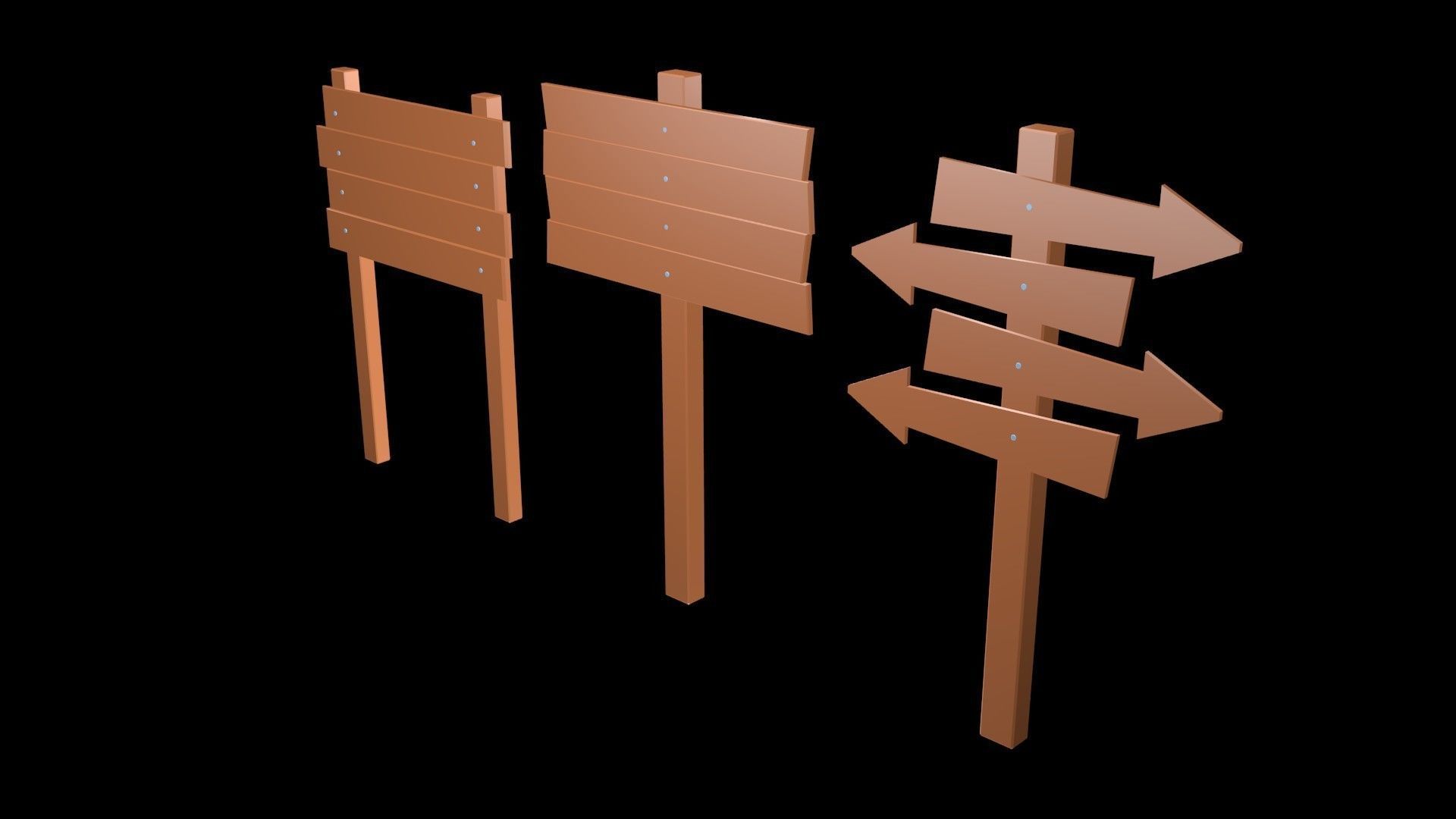 3D model Low poly pointers 2 VR / AR / low-poly | CGTrader