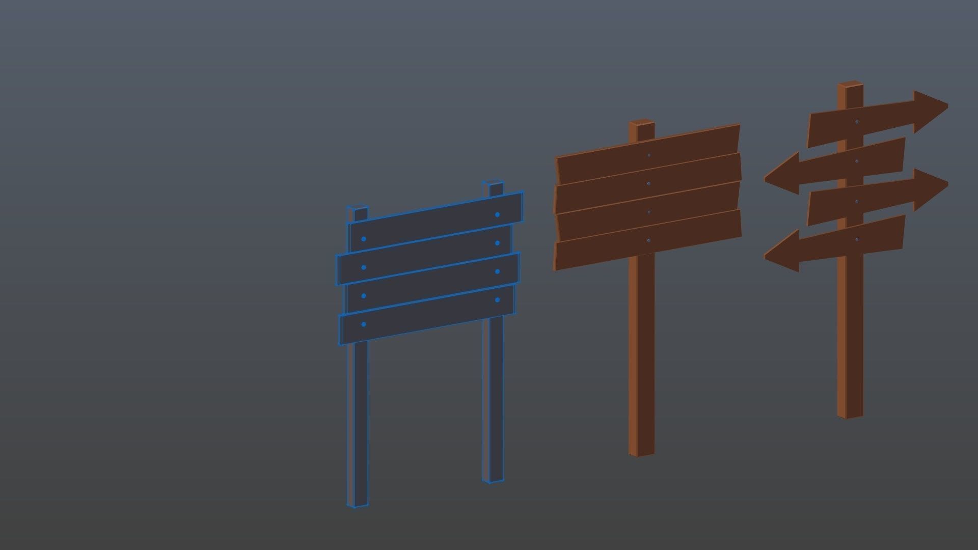 3D model Low poly pointers 2 VR / AR / low-poly | CGTrader