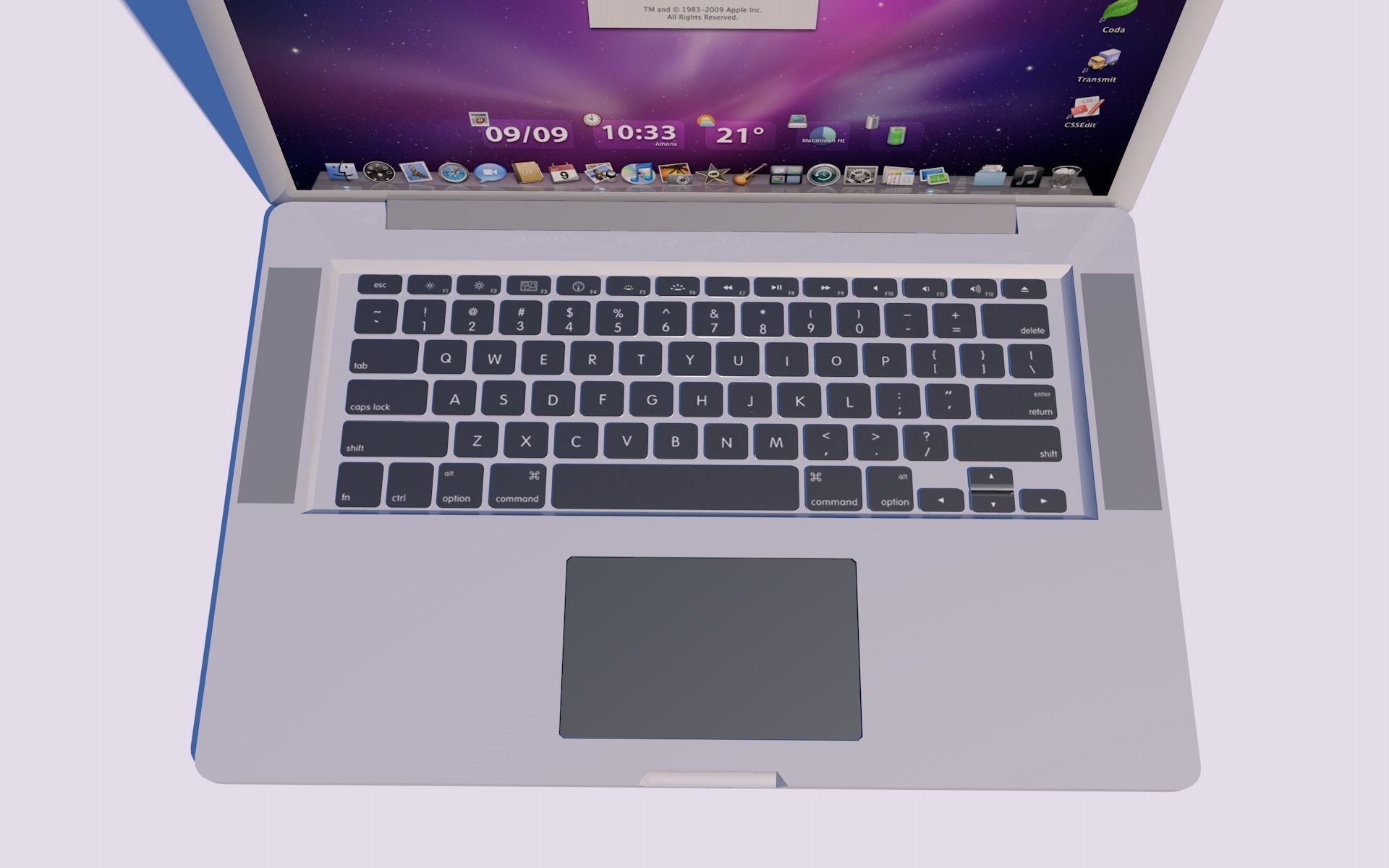Apple MacBook 3D model | CGTrader