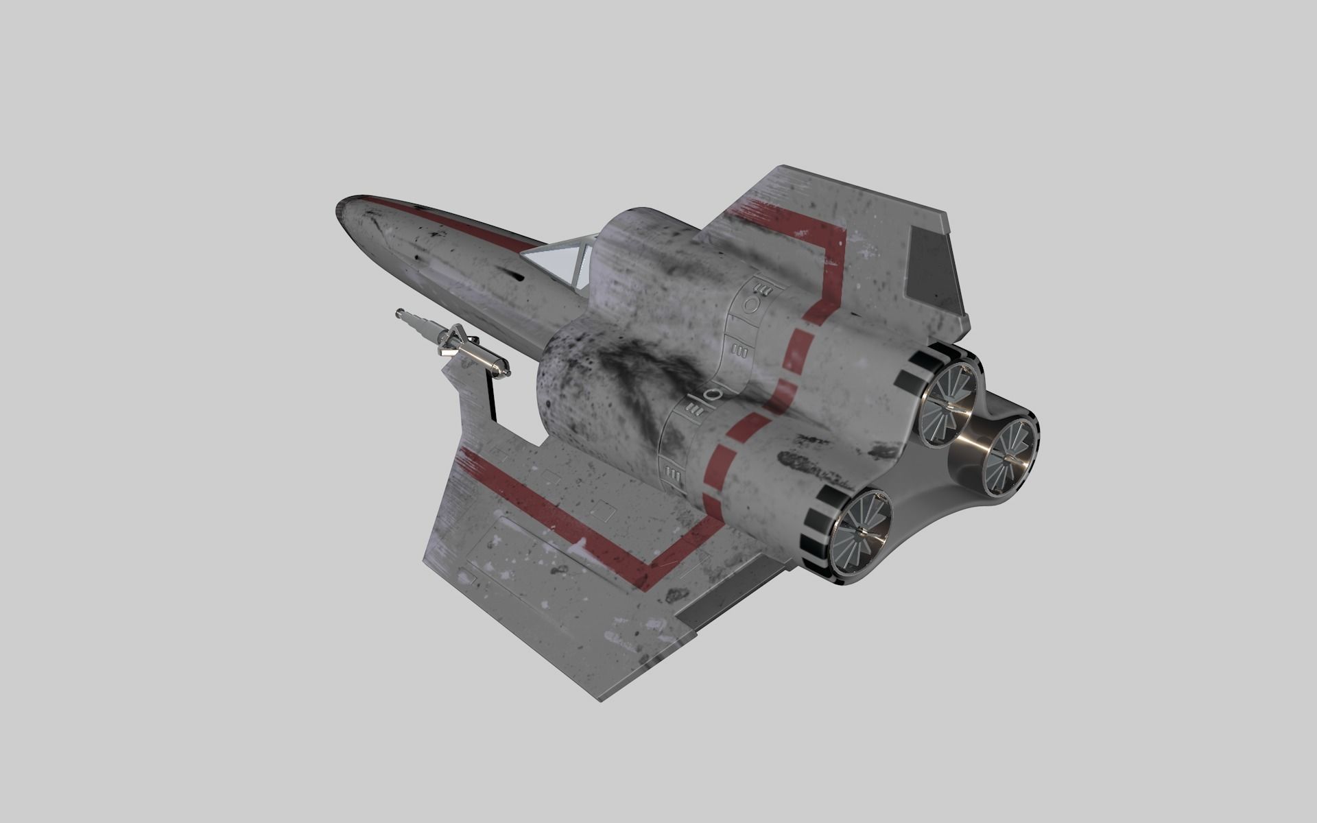 Viper MK IV fighter Star Wars 3D model | CGTrader
