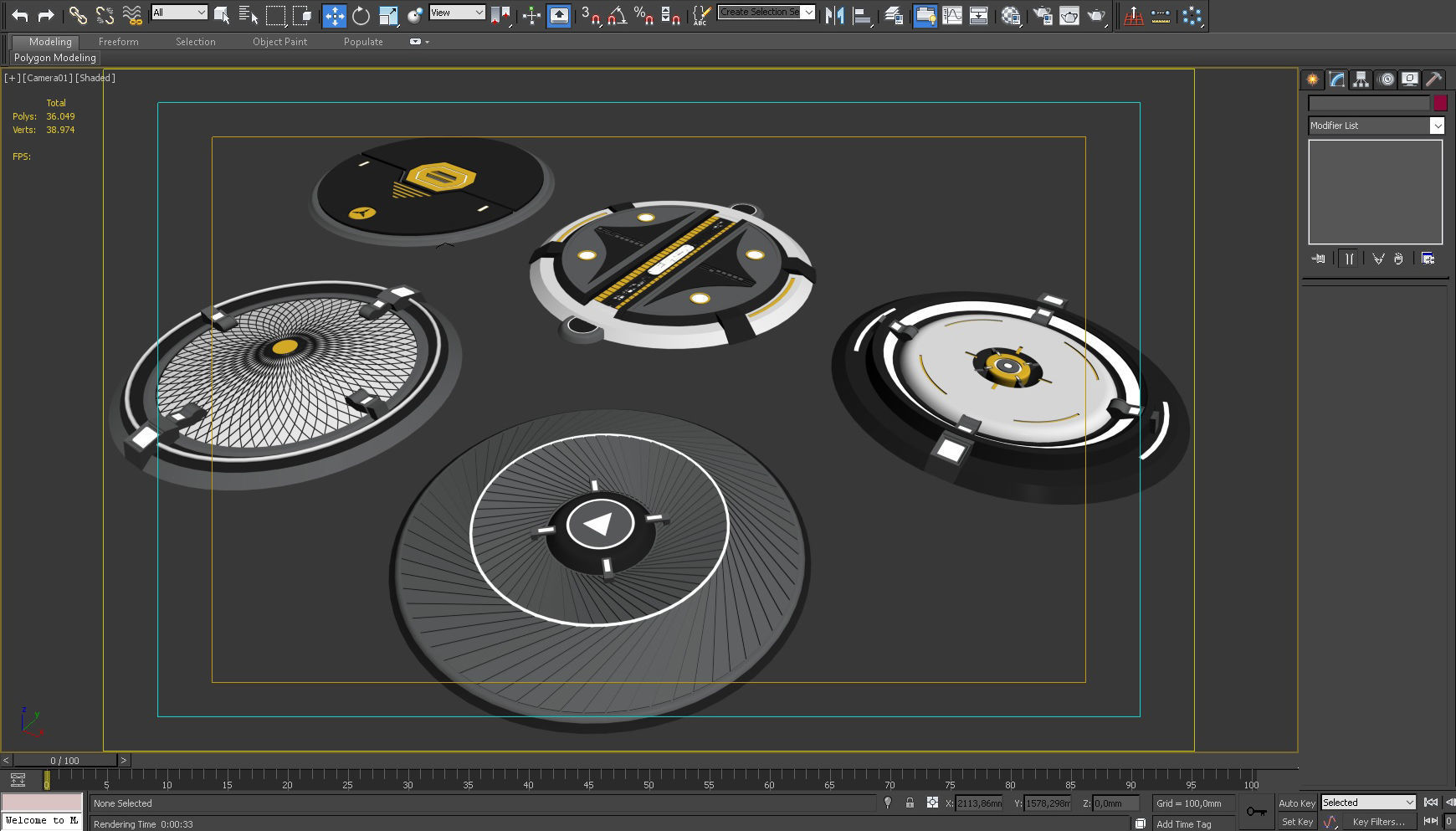 SCI-FI 3DS MAX 2015 5 MODEL 3D model | CGTrader