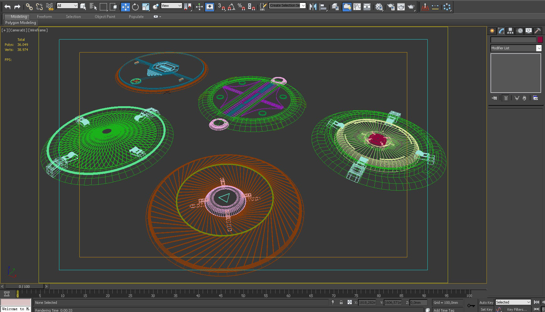 SCI-FI 3DS MAX 2015 5 MODEL 3D model | CGTrader