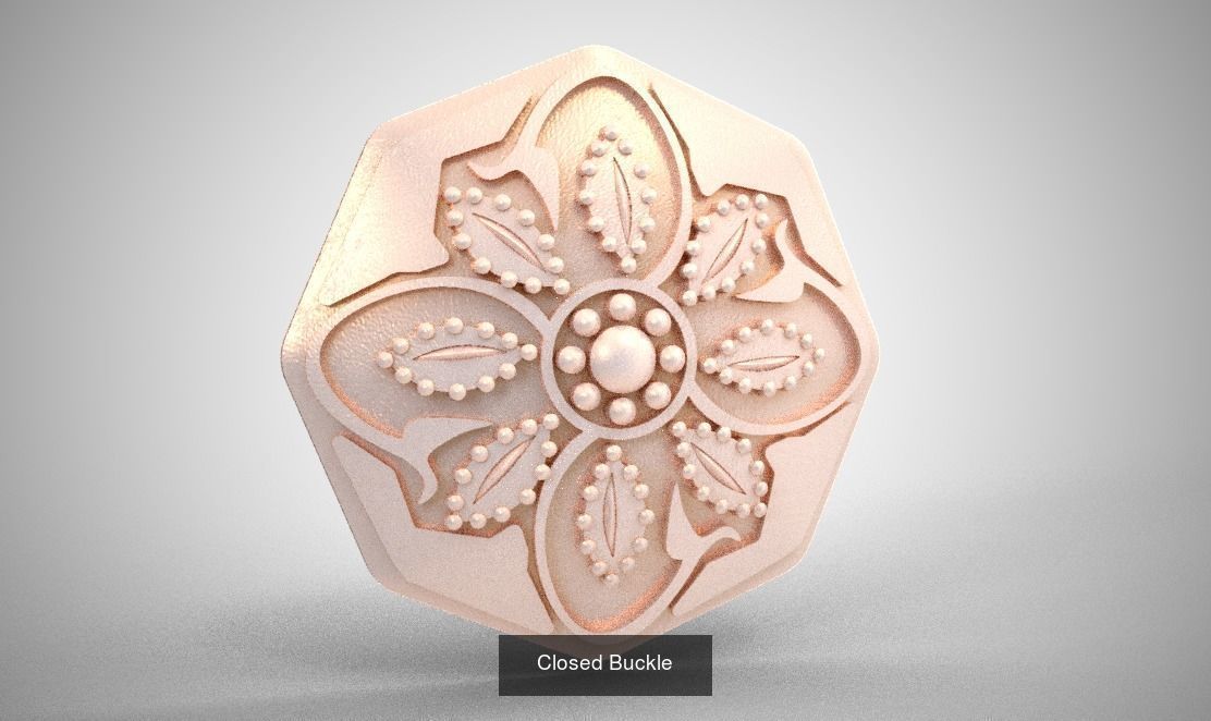 Belt Buckles Pack 3D Model Collection | CGTrader