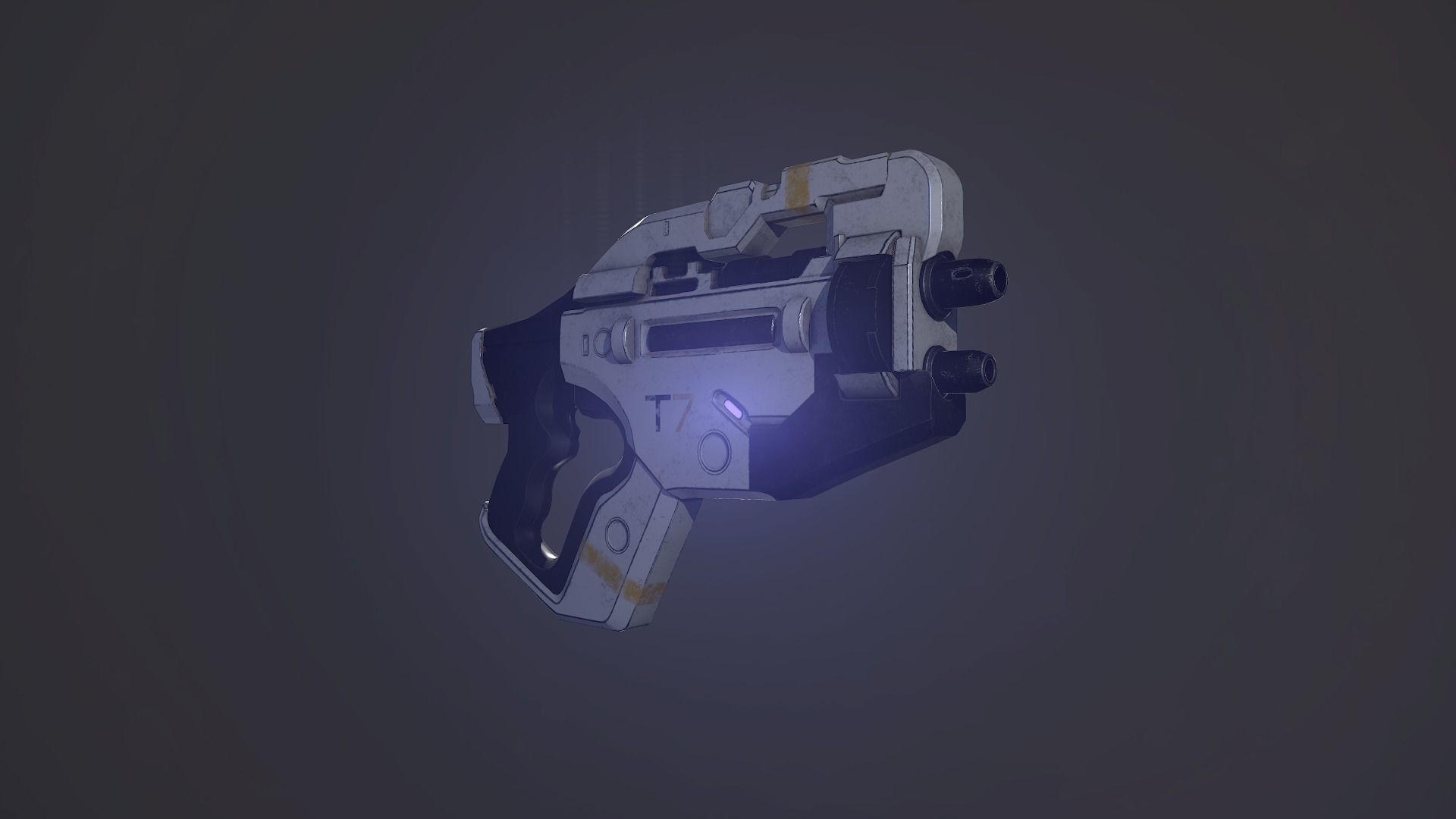 ME3 talon t7 heavy pistol free VR / AR / low-poly 3D model | CGTrader