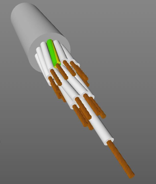 Cable Elevator Core 3D model | CGTrader