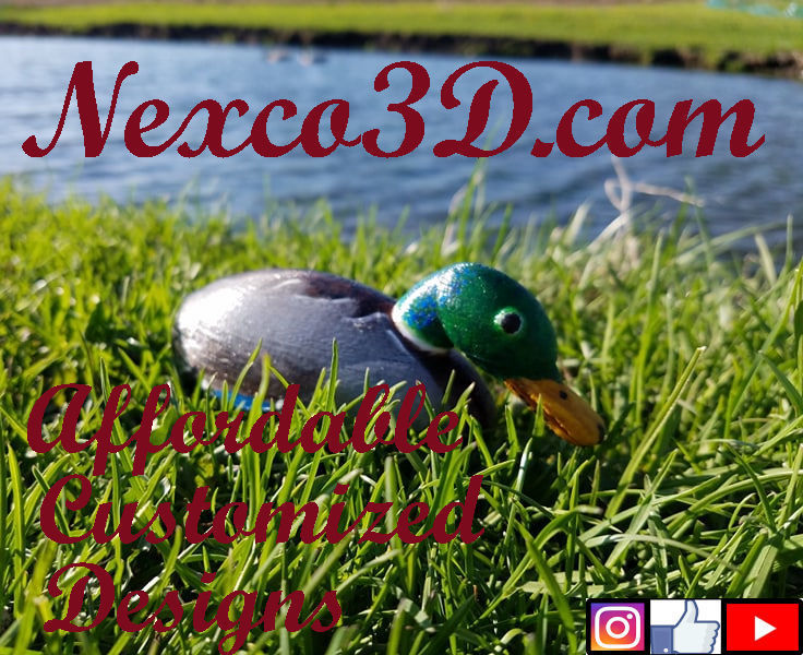 Duck Decoy by Nexco3D 3D model 3D printable | CGTrader
