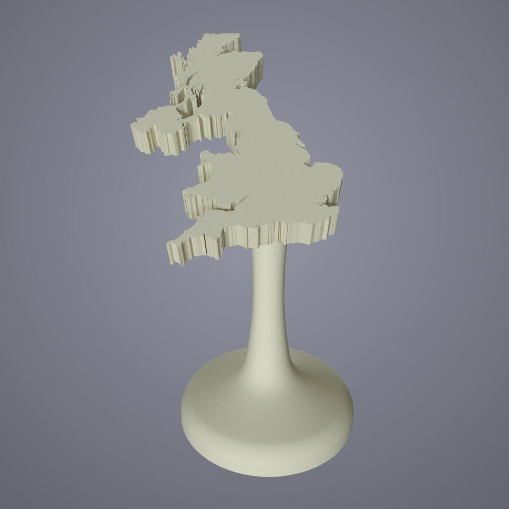 Little United Kingdom 3D model 3D printable | CGTrader