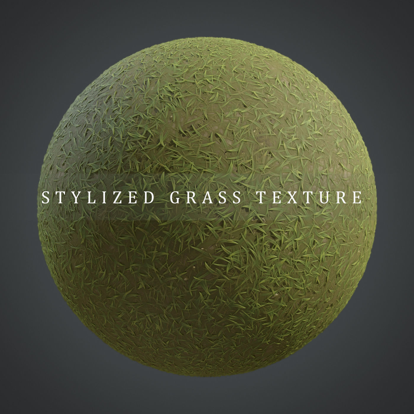 Stylized Grass PBR texture free Texture | CGTrader