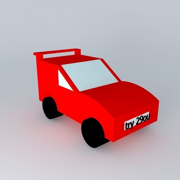 car free 3D model | CGTrader