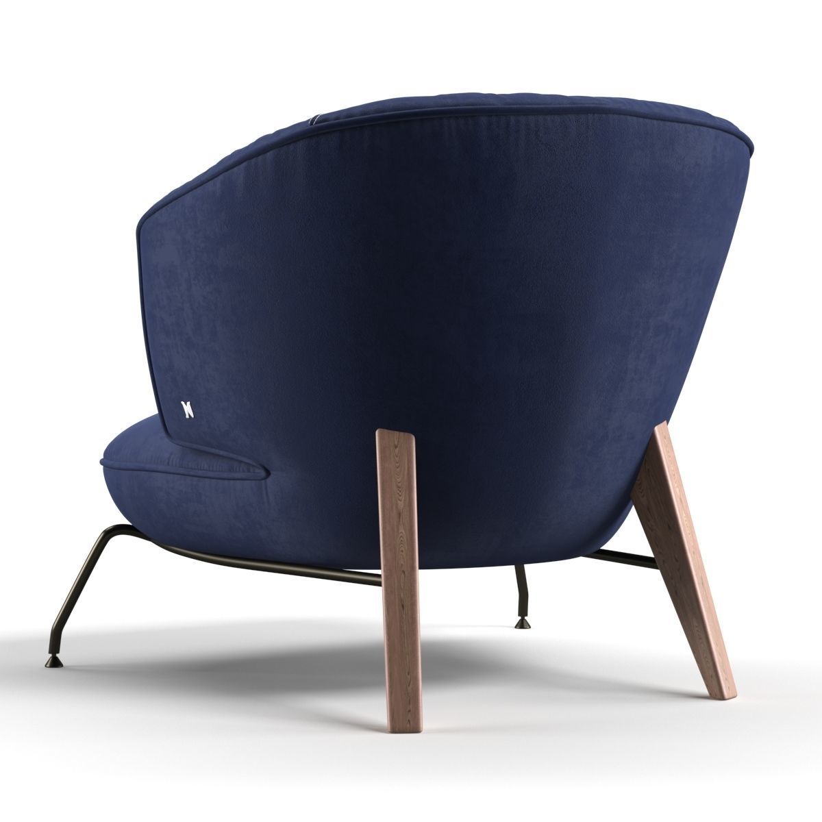 Armchair Natuzzi Penelope 3D model | CGTrader