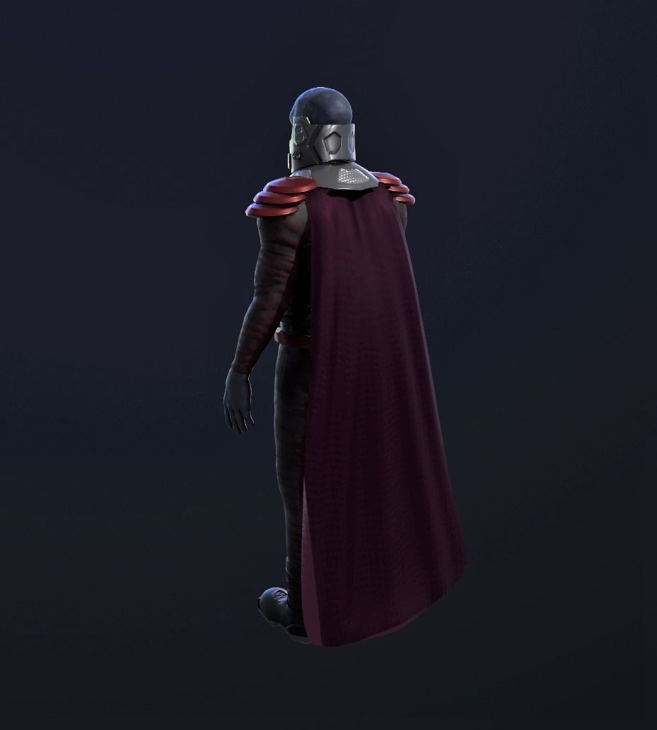 3D model MalaK - star wars VR / AR / low-poly | CGTrader