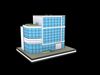 3D model Mirrored building low poly pack VR / AR / low-poly | CGTrader