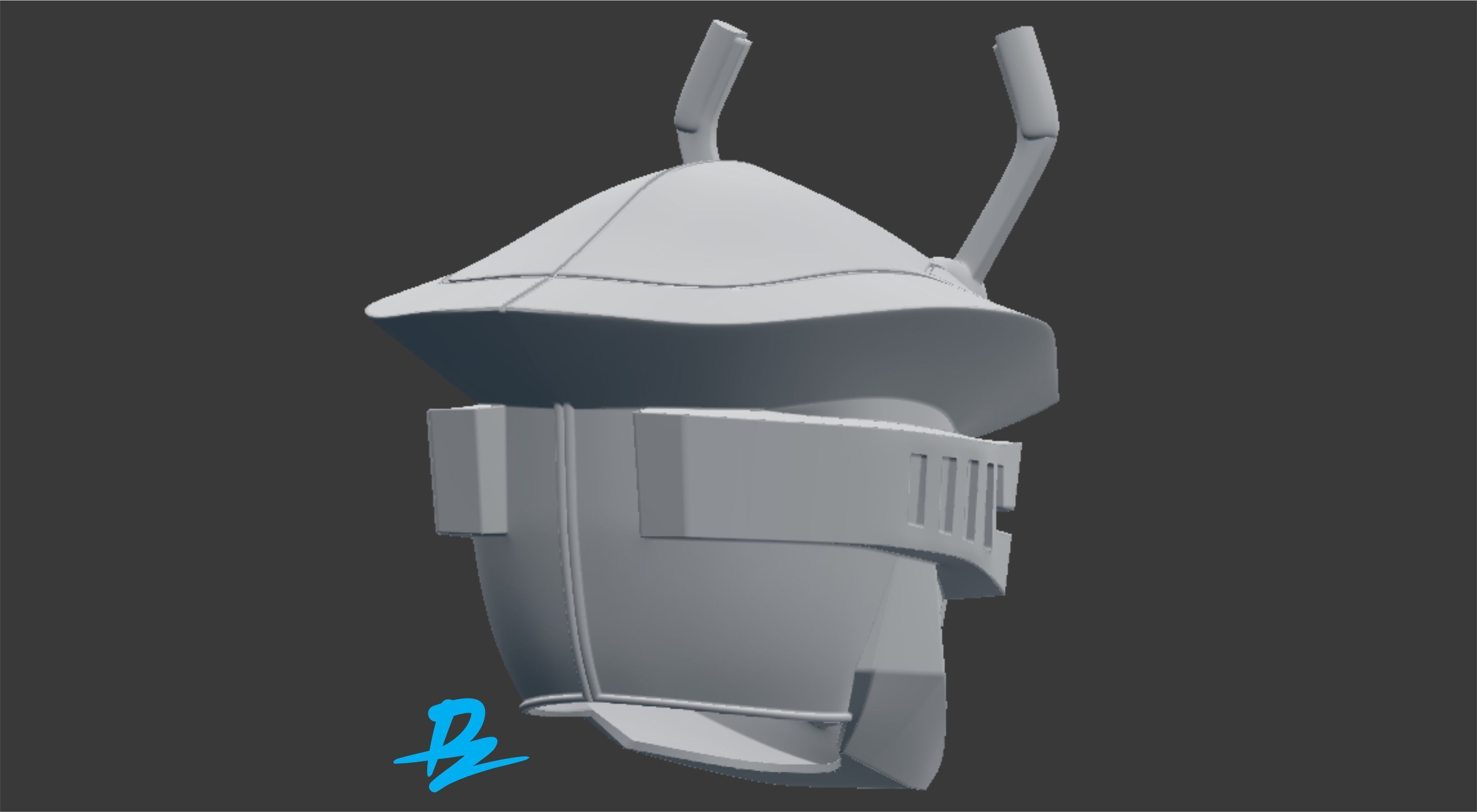 Mask Kamen Rider Scissors 3D model 3D printable | CGTrader