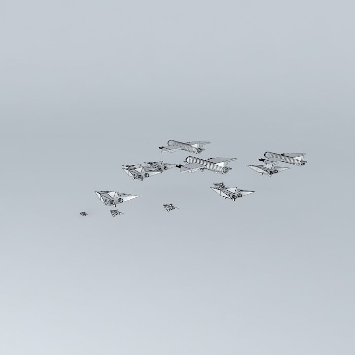 air force free 3D model | CGTrader