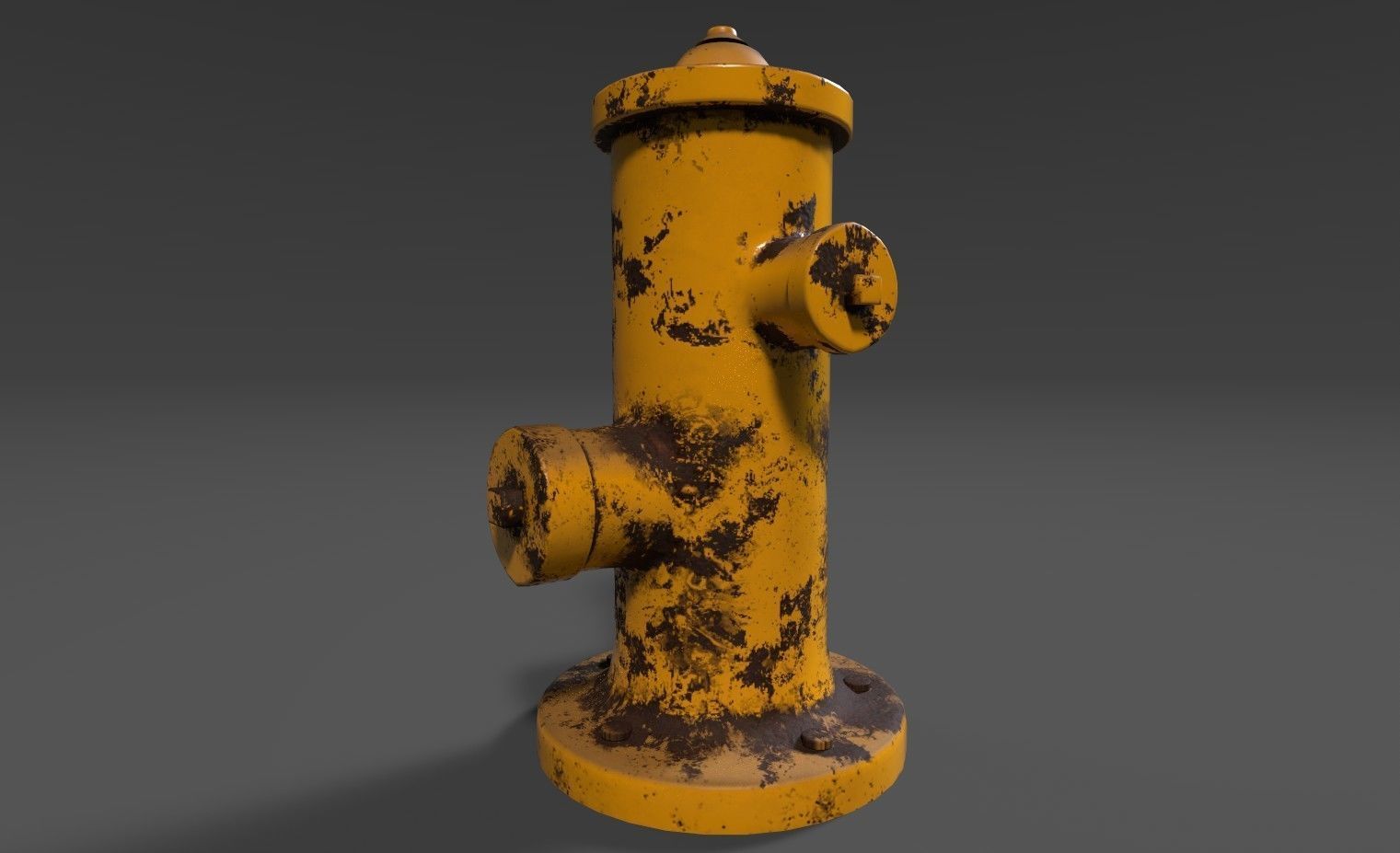 Simple Fire Hydrant free 3D model | CGTrader