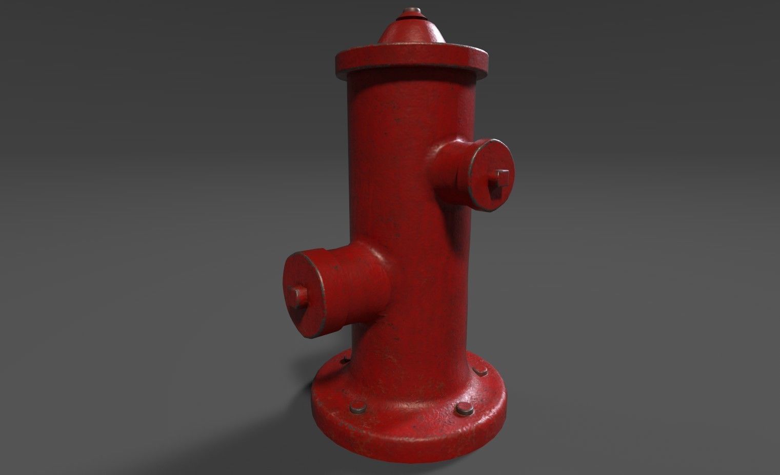 Simple Fire Hydrant free 3D model | CGTrader