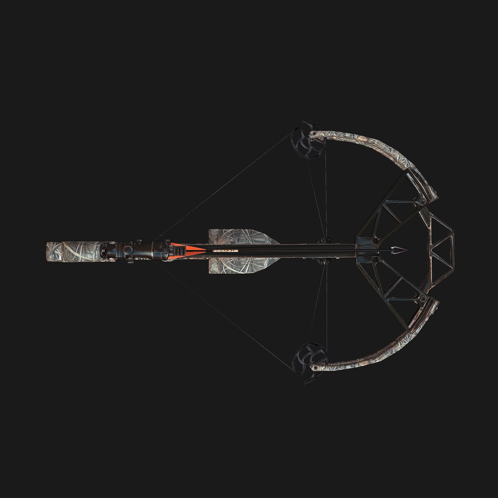 3D model Crossbow Stryker VR / AR / low-poly | CGTrader