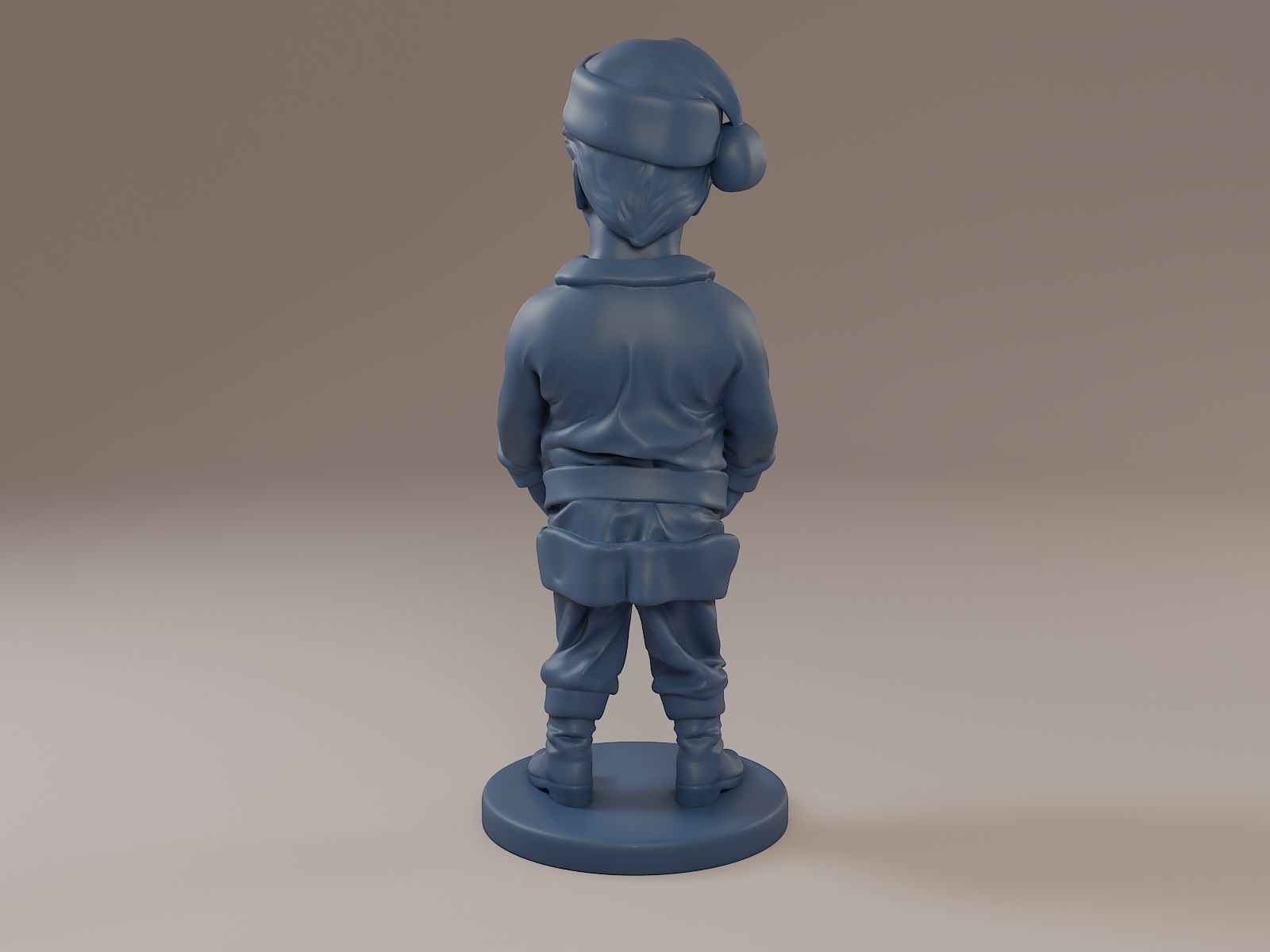 Donald Trump Santa Claus 3D model 3D printable | CGTrader