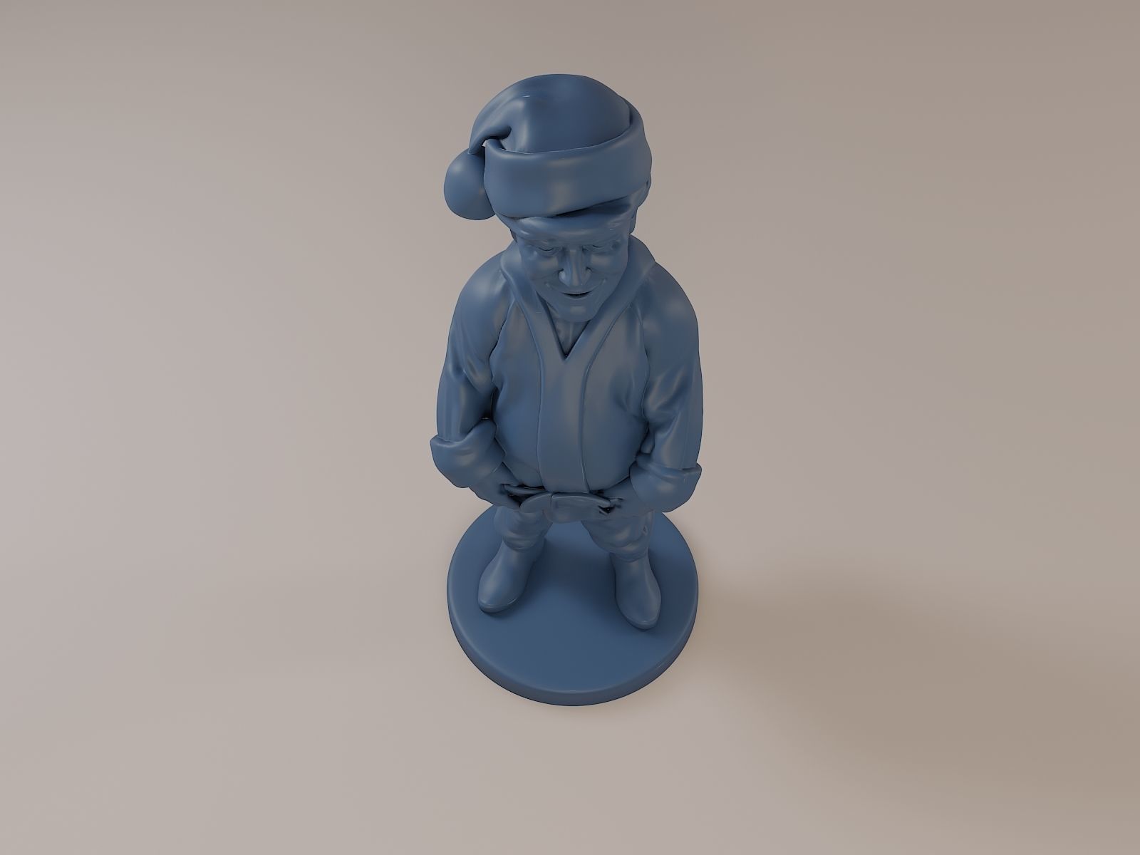 Donald Trump Santa Claus 3D model 3D printable | CGTrader