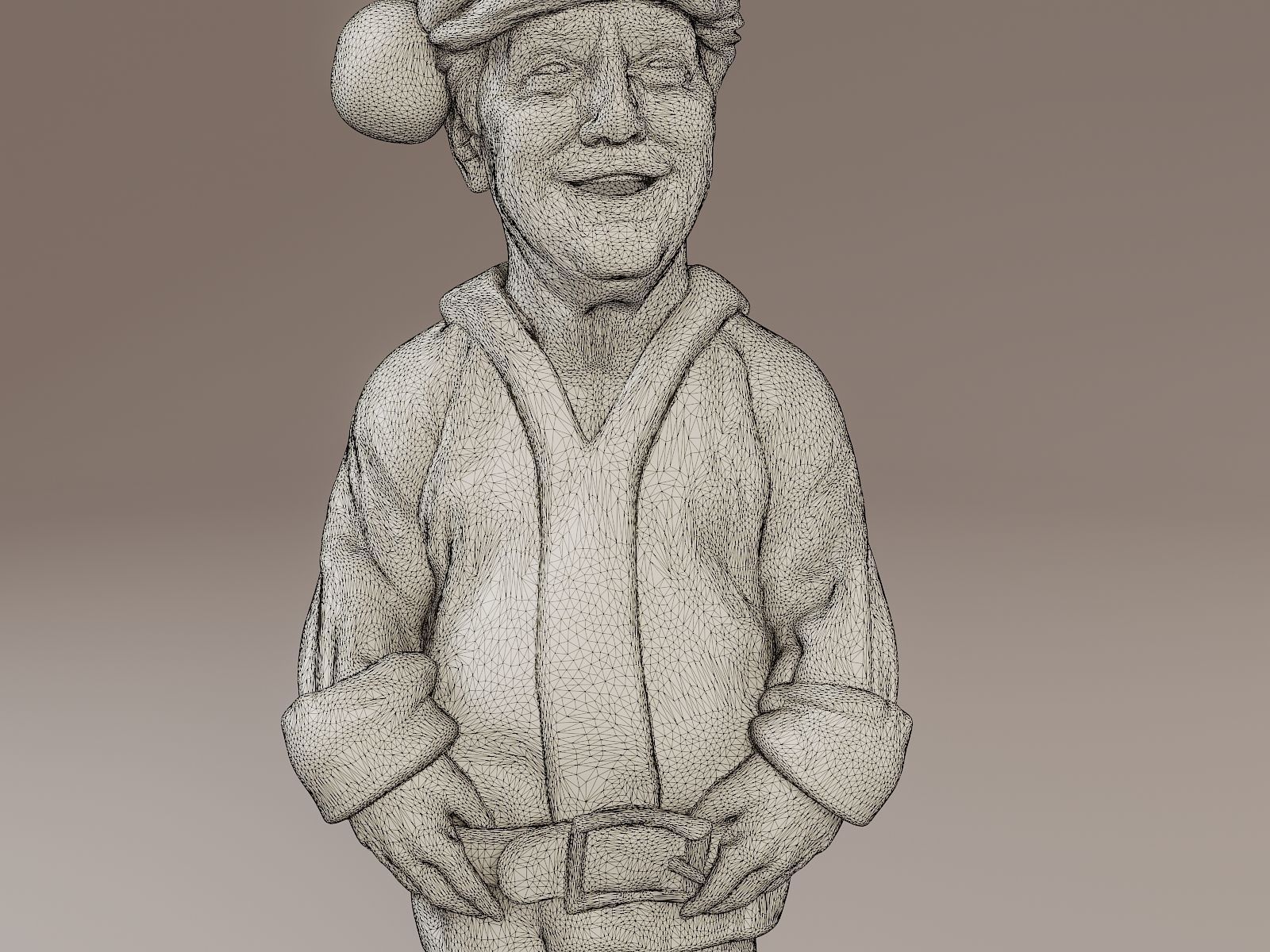 Donald Trump Santa Claus 3D model 3D printable | CGTrader