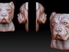 Cane corso bust pendant 3D model 3D printable | CGTrader