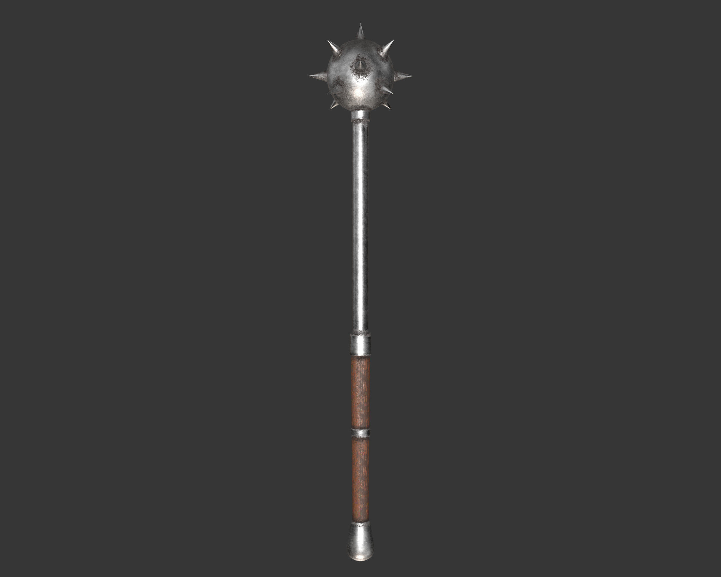 3D model Medieval Common Weapon Mace VR / AR / low-poly | CGTrader