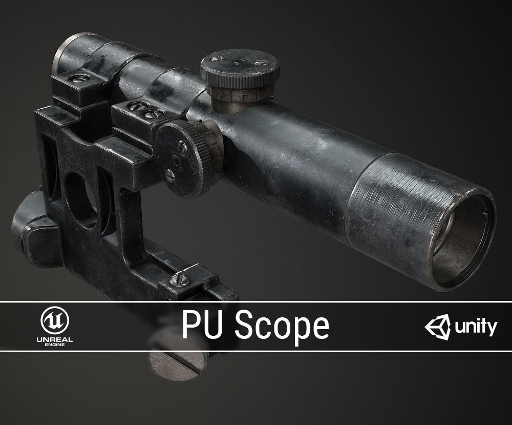 3D model PBR PU Scope VR / AR / low-poly | CGTrader