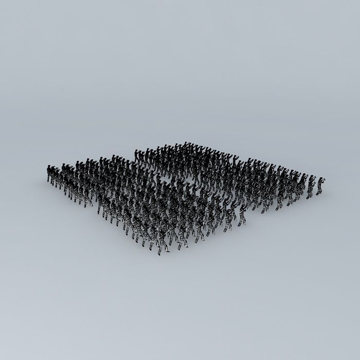 small army free 3D model | CGTrader
