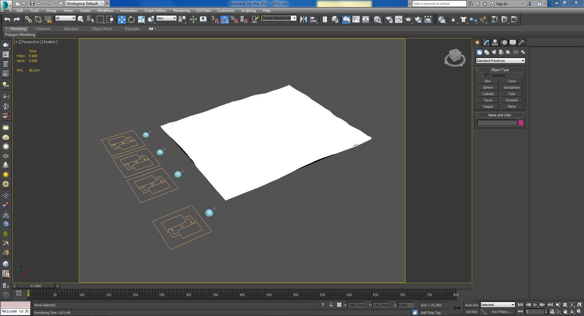 Burning paper Animation 3D model animated | CGTrader