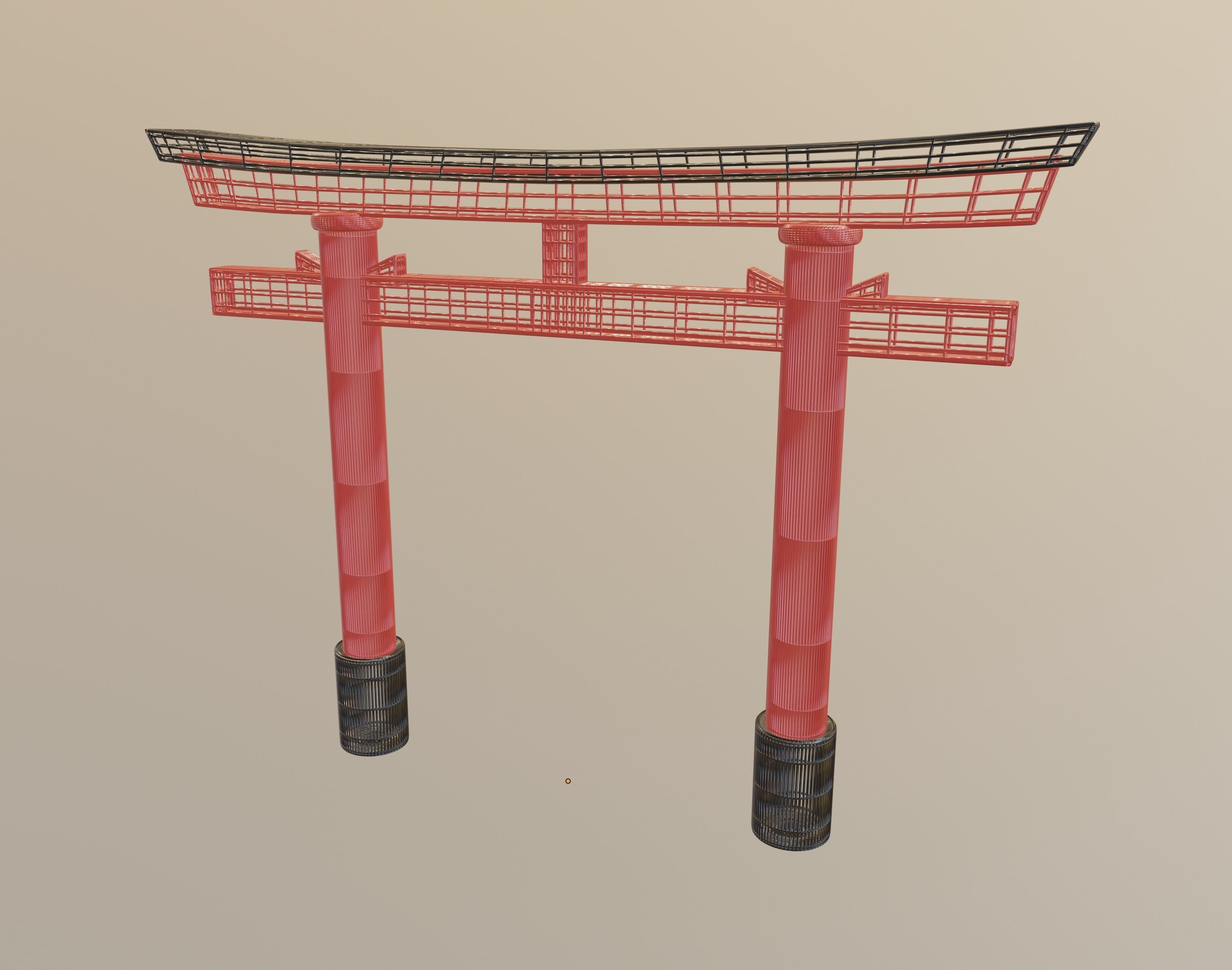 Torii Gate 3D model | CGTrader
