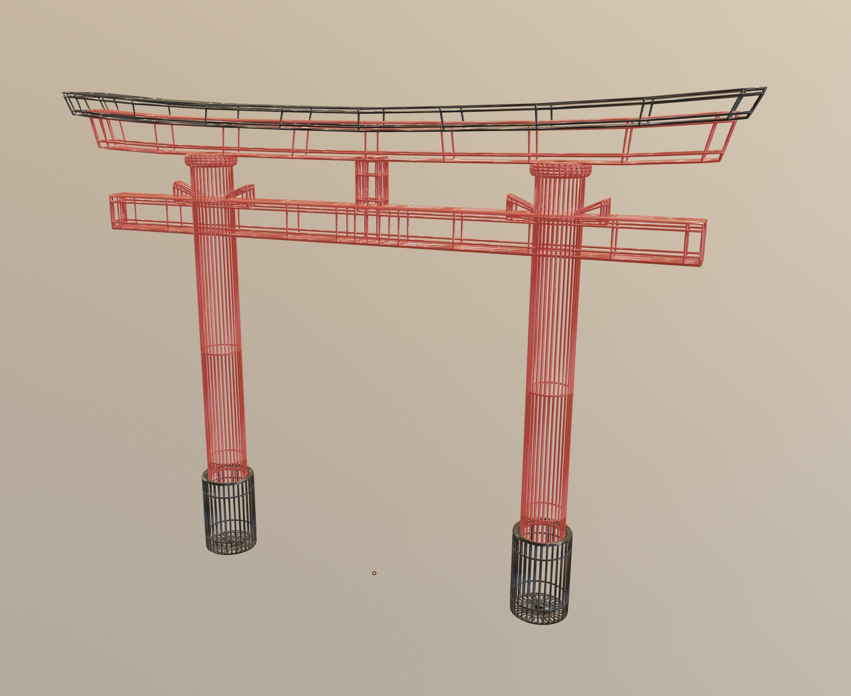 Torii Gate 3D model | CGTrader