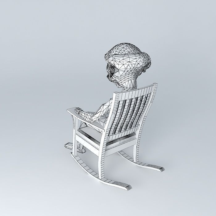 OLD MAN ROCKER 1 3D model | CGTrader