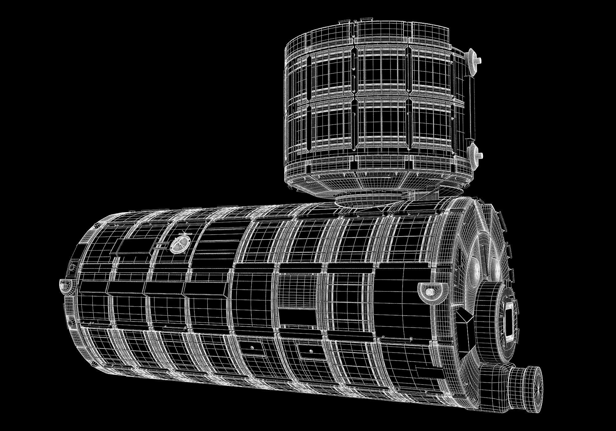 Japanese Experiment Module JEM Kibo 3D model | CGTrader