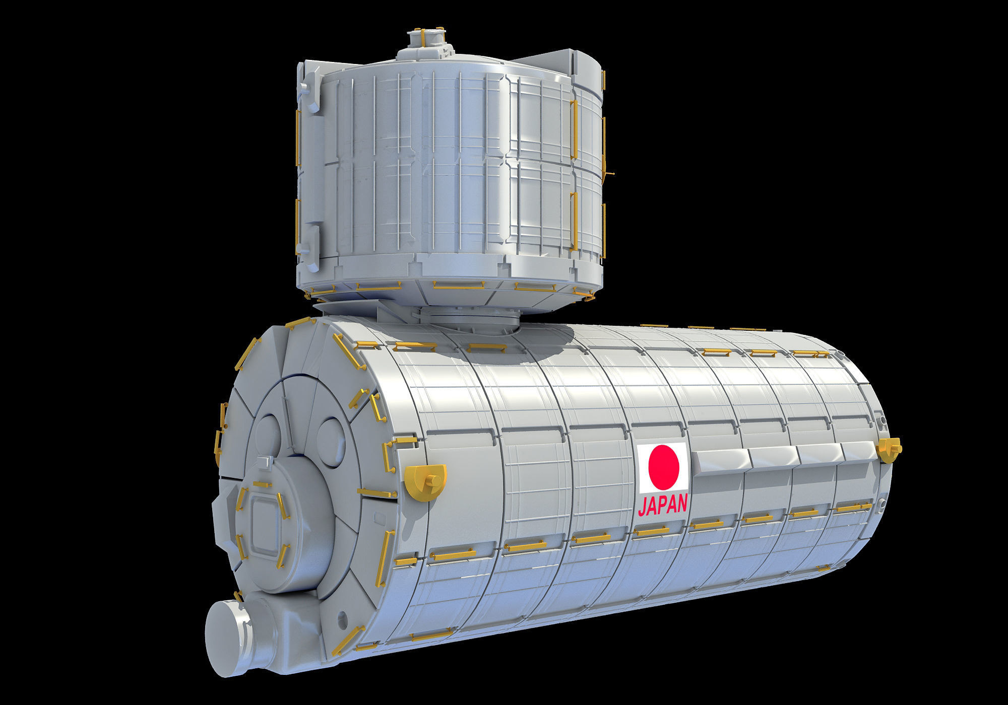 Japanese Experiment Module JEM Kibo 3D model | CGTrader