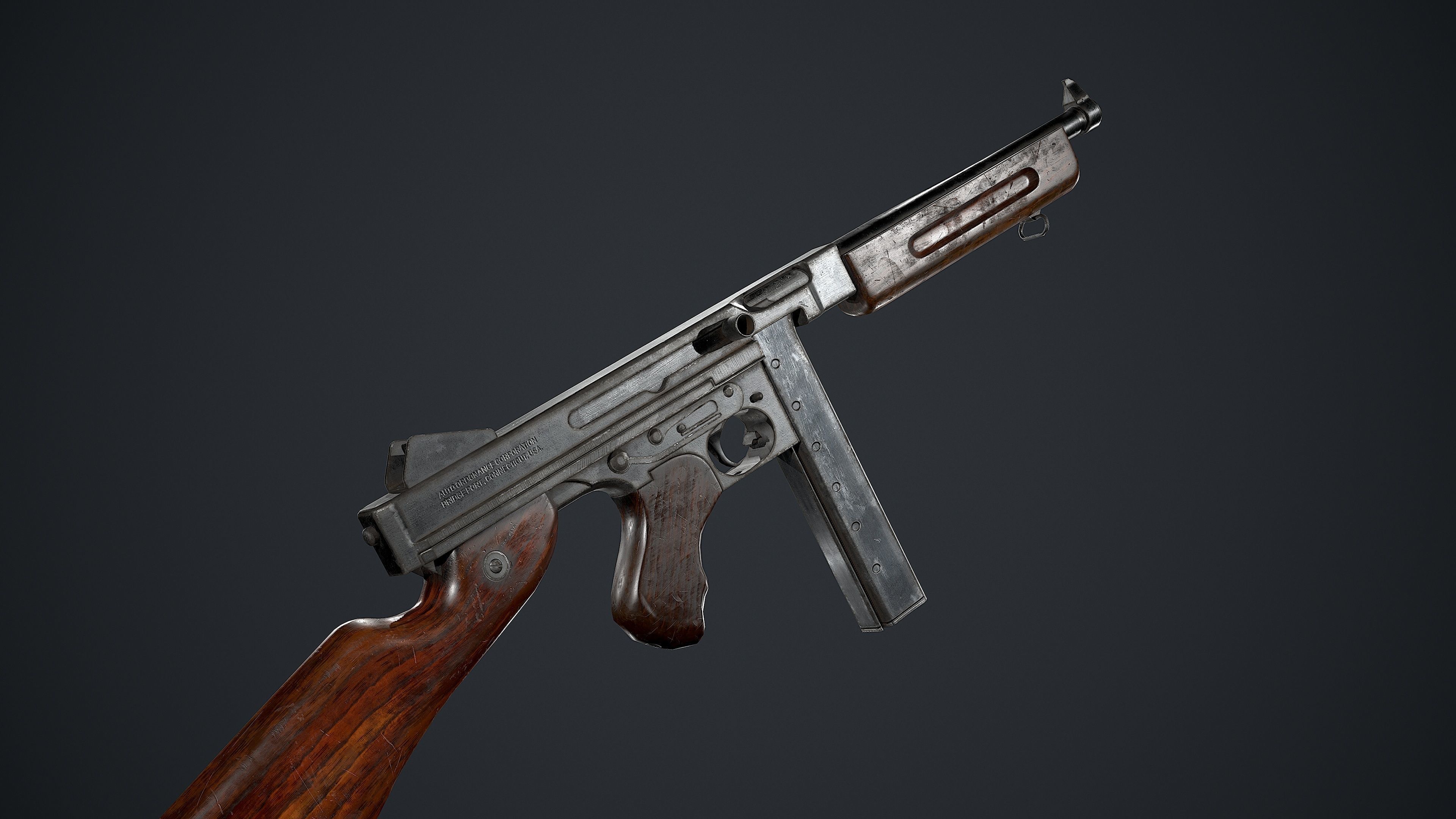3D model Thompson M1 VR / AR / low-poly | CGTrader
