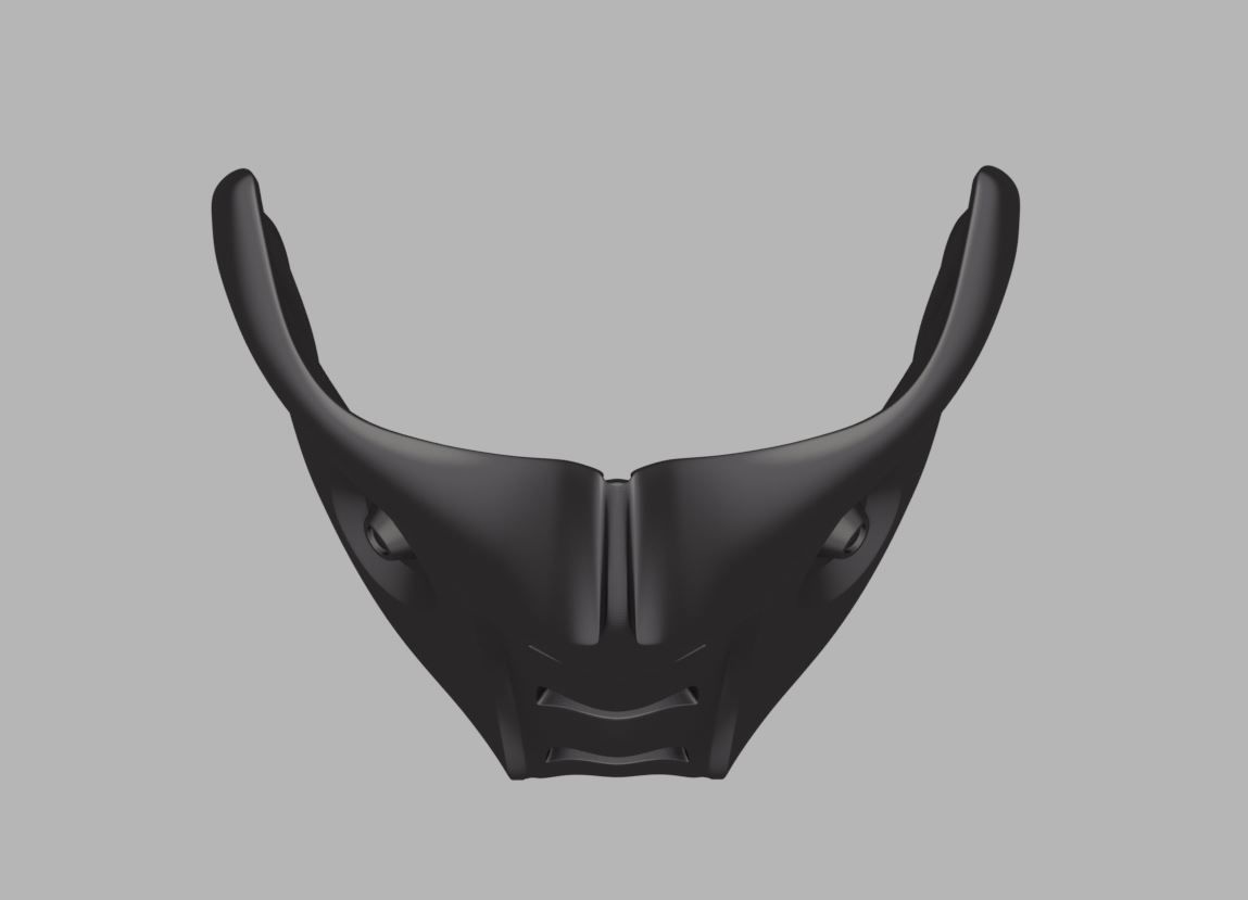 Sub-Zero mask for face from Mortal Kombat 9 X 11 3D model 3D printable | CGTrader