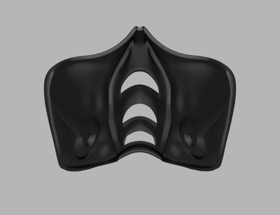 Sub-Zero mask for face from Mortal Kombat 9 X 11 3D model 3D printable | CGTrader