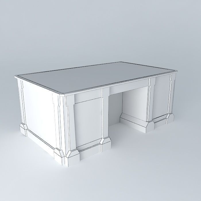 RESOLUTE DESK 3D model | CGTrader