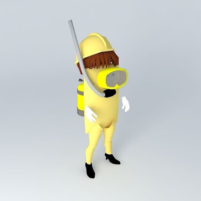 pillow fluff 3D model | CGTrader