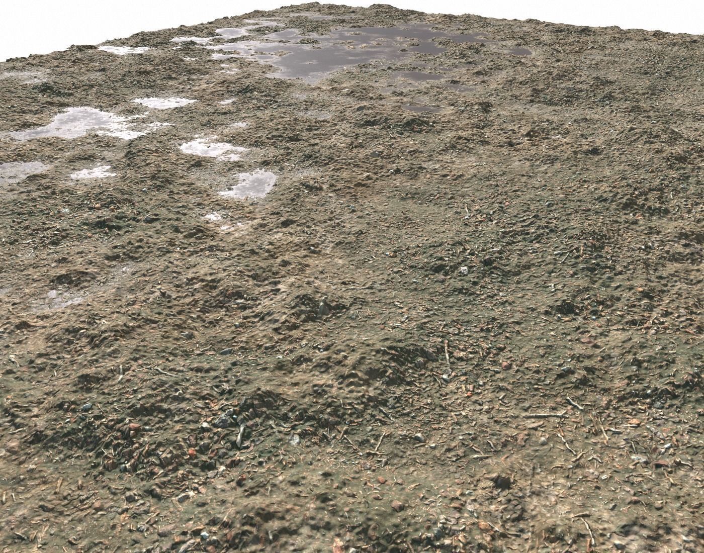 Dirty Ground 2 PBR Texture | CGTrader