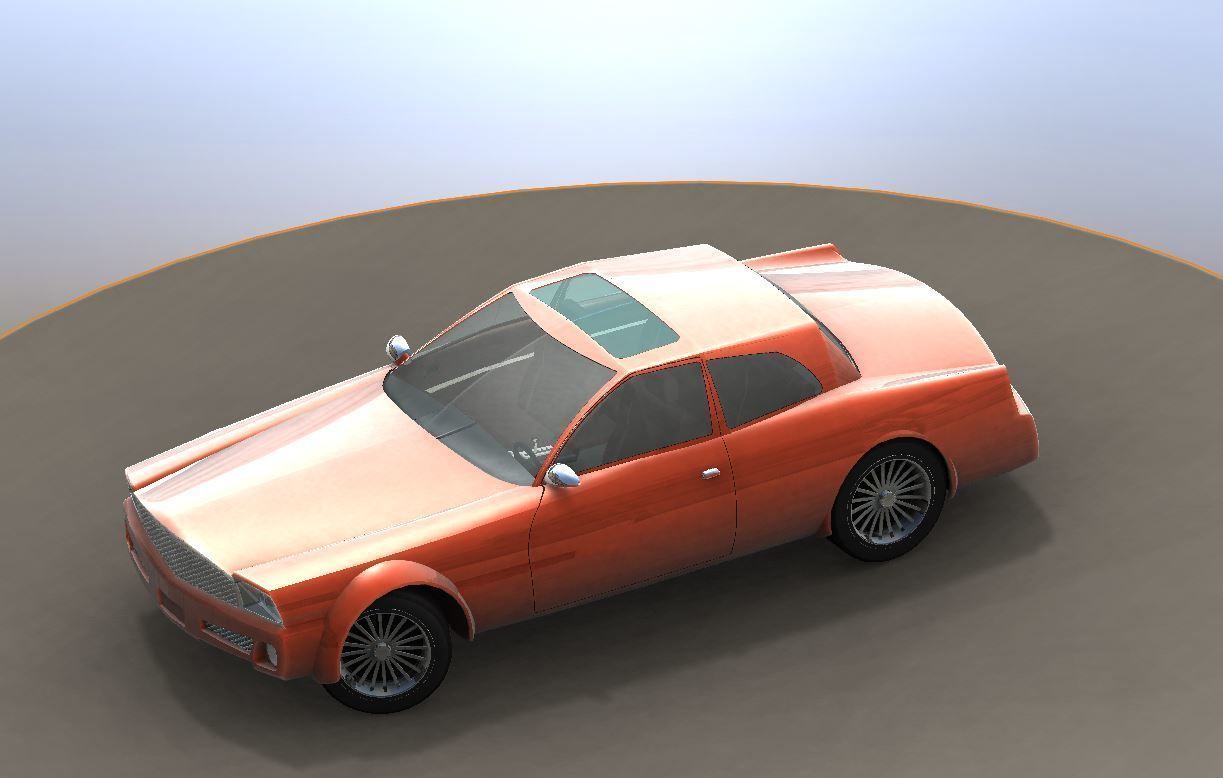 Maple Car 3D model | CGTrader
