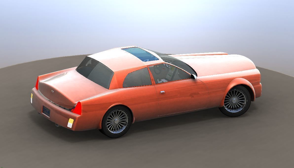 Maple Car 3D model | CGTrader