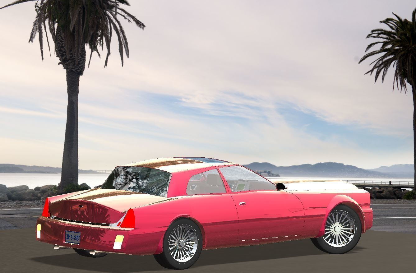 Maple Car 3D model | CGTrader