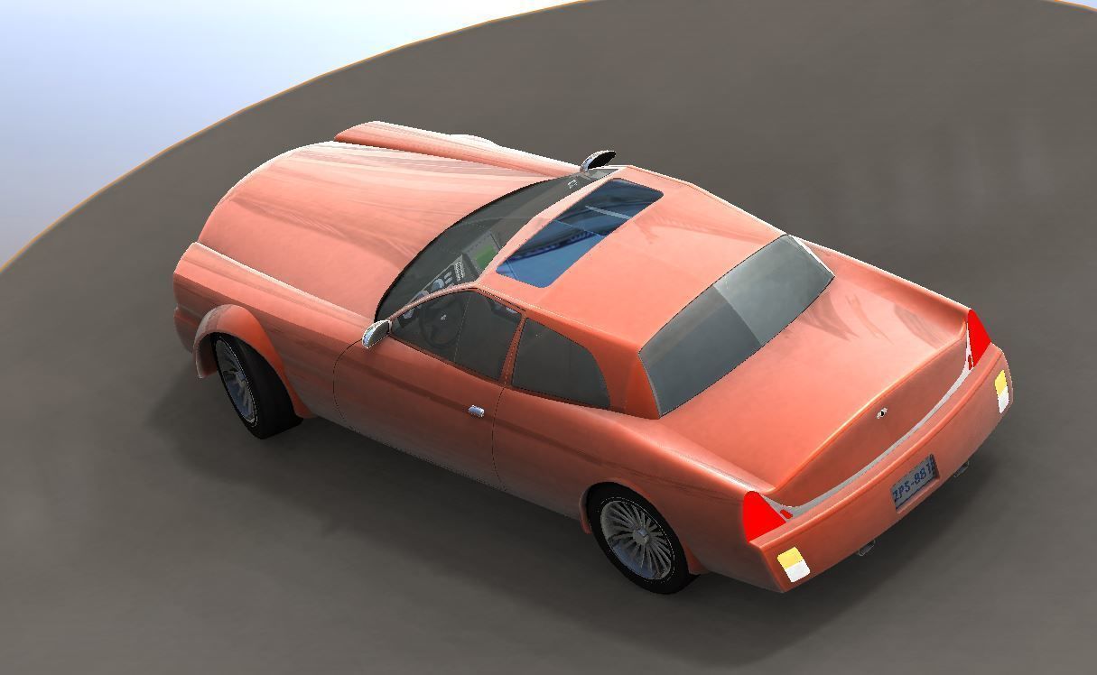 Maple Car 3D model | CGTrader