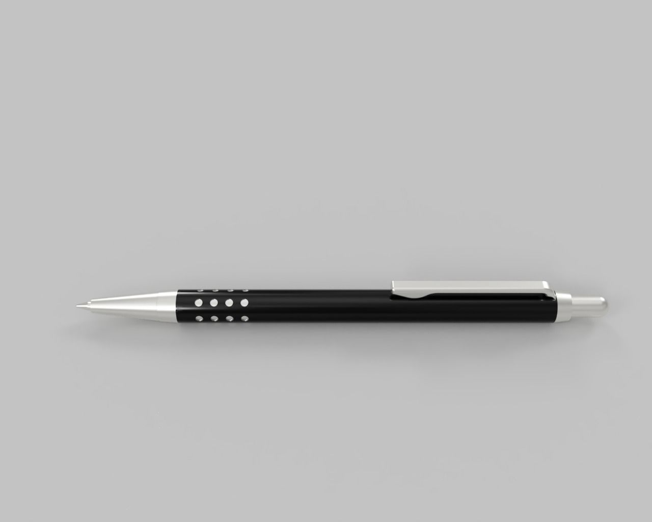 Simple Ballpoint Pen 3D model 3D printable | CGTrader